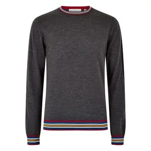 MG RIVERS Extrafine Merino Crew Neck Jumper