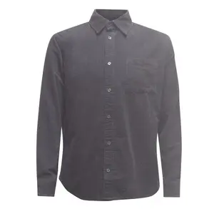 VUSTRA Graphite Coastal Corduroy Button-down Shirt