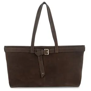 APATCHY LONDON The Esme Suede Bag - Brown