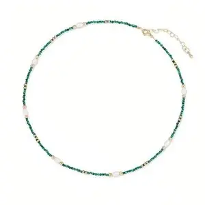 ANGEL BAROCCO Beaded Necklace - Green