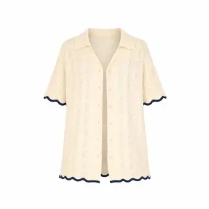 BELLETAGE SWIMWEAR Perla Blanca Shirt - White
