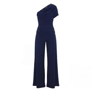 ATOM LABEL Rhodium Jumpsuit Blue