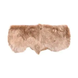 OWEN BARRY Neutrals Sheepskin Wrap Caramel Sahara Tan Jenna By - Brown