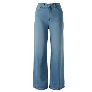 HER & GLORY Rosie Wide Leg Jeans - Blue