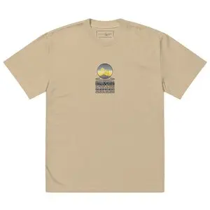 ANCHOR & CREW Desert Surf Explore Co. Oversized T-shirt - Green