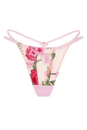 WILD LOVERS LONDON Aurora Thong - Pink