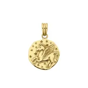 Zoë & Morgan Pegasus Charm Gold