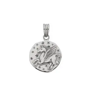 ZOË & MORGAN Pegasus Charm - Silver