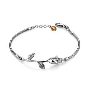 UNALOE Mood Rose Bracelet - Silver