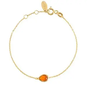 LATELITA Pisa Mini Teardrop Bracelet - Gold/yellow
