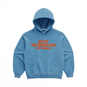 DONT EAT THE HOMIES Hunt Mushrooms Hoodie - Blue