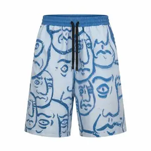 MYSIMPLICATED Printed Bermuda Shorts - Blue