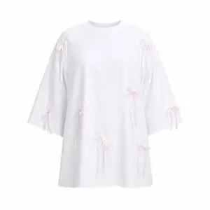 MYSIMPLICATED Oversized Ribbon T-shirt