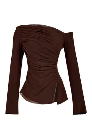 GROWNY Caprina Off-shoulder Blouse