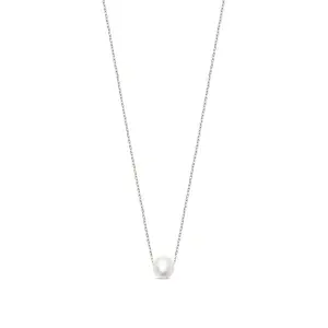 ESTERAH Pearl Solitaire Necklace