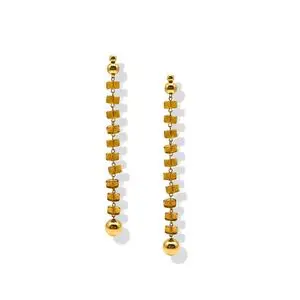 JAREDJAMIN Erica Dangle Post Earrings - Gold