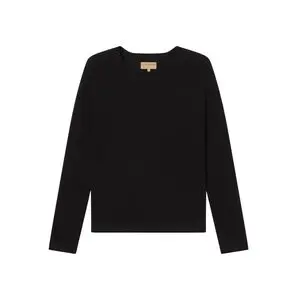 WESTON JON BOUCHER Lightweight Slim Fit Sweater Obsidian