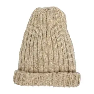 MAISON BOGOMIL Ribbed Knit Beanie - Gold
