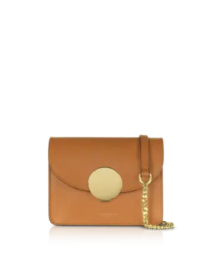 LE PARMENTIER Ondina Mini Shoulder Bag - Brown