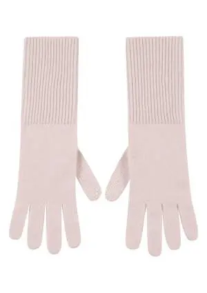 LOOP CASHMERE Cashmere Gloves - Pink