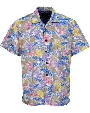 LORDS OF HARLECH Ralph Flat Tropical Camp Shirt