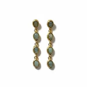 LA PLUIE JEWELLERY Nerina Dangle Earrings - Gold