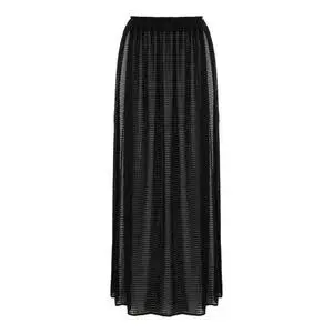 LILAMIE Carmen Pareo Skirt - Black