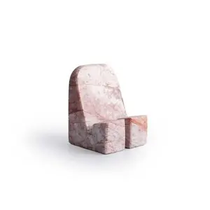 AND JACOB Phone Holder Pink Marble - Rose Gold