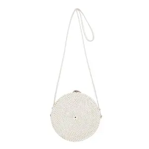 BETSY & FLOSS Santorini Round Basket Bag