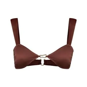 BIANCA RESORTWEAR Lola Bikini Top - Brown