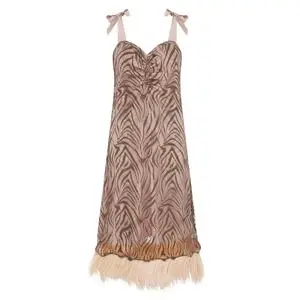 LISA THE LABEL Miss Simpson Slip Dress - Brown