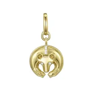 UNLEASH CPH Companion Hero Charm With Crystal Accents - Gold