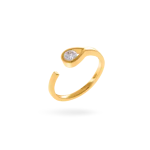 LUCY QUARTERMAINE Solid Opulence Diamond Ring - Gold