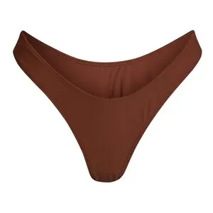 MINIMALE ANIMALE Wall Street Brief Bikini Bottom - Brown