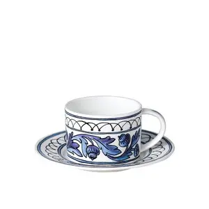 Twig New York H. Bird Cup & Saucer - Blue