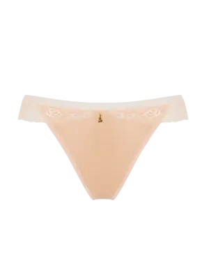 BONBON LINGERIE Neutrals Angelina Thong Nude - Brown