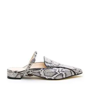 ALTERRE Neutrals Python Twiggy Loafers - Grey