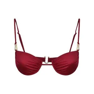 BIANCA RESORTWEAR Gala Bikini Top - Red