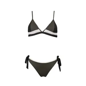 AULALA PARIS X Jade Alter Ego Mix Bikini Set - Green