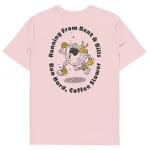 ANCHOR & CREW Organic Cotton Embroidered T-shirt - Pink