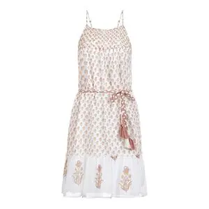 LIMINAL Ella Printed Cotton Dress - Pink