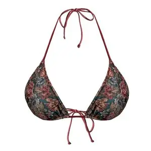 NARA SWIM Lulu Reversible Bikini Top - Pink