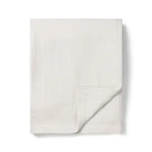 TAMEKO Dale Round Table Cloth - White
