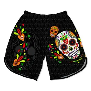 FISHIRT Printed Swim Longshorts - Black