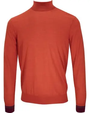 LORDS OF HARLECH Ronald Turtleneck - Red