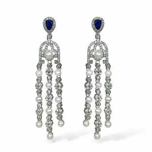 NINEMOO Celeste Cascade Earrings