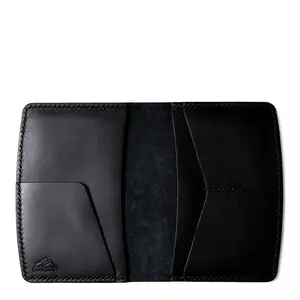 ROARCRAFT Leather Passport Wallet Nemrut - Black
