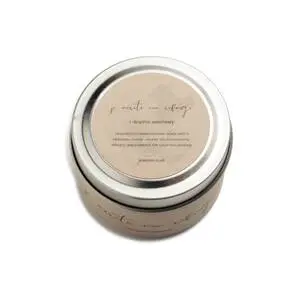 JE MÉRITE (I DESERVE) Neutrals I Deserve Sanctuary Cardamom & Leather 2 Oz Travel Candle - Black