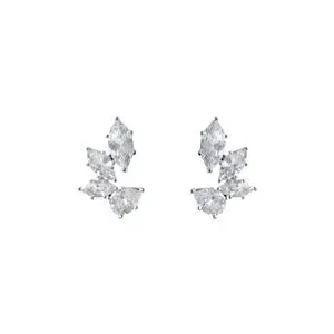 STEPHANIE BROWNE AUSTRALIA Kitty Stud Earrings - Silver