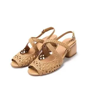 NAGUISA Woven Sandals - White